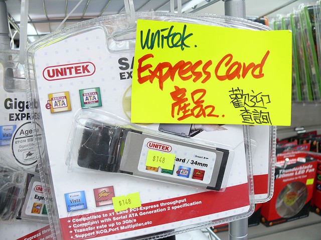 Netbook 普及需求增加 多款 ExpressCard 34 產品熱賣 - 電腦領域 HKEPC Hardware - 全港 No.1 PC網站