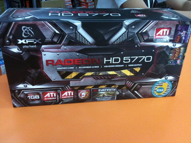 Radeon HD 5770開賣後引來搶購 目前僅餘XFX提供現貨發售 - 電腦領域 HKEPC Hardware - 全港 No.1 PC網站