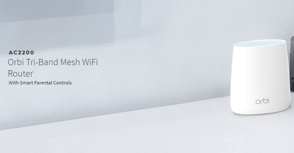 單體三頻 Mesh WiFi、最高 AC2200 網速 NETGEAR 再添新成員 Orbi RBR20 路由器 - 電腦領域 HKEPC ...