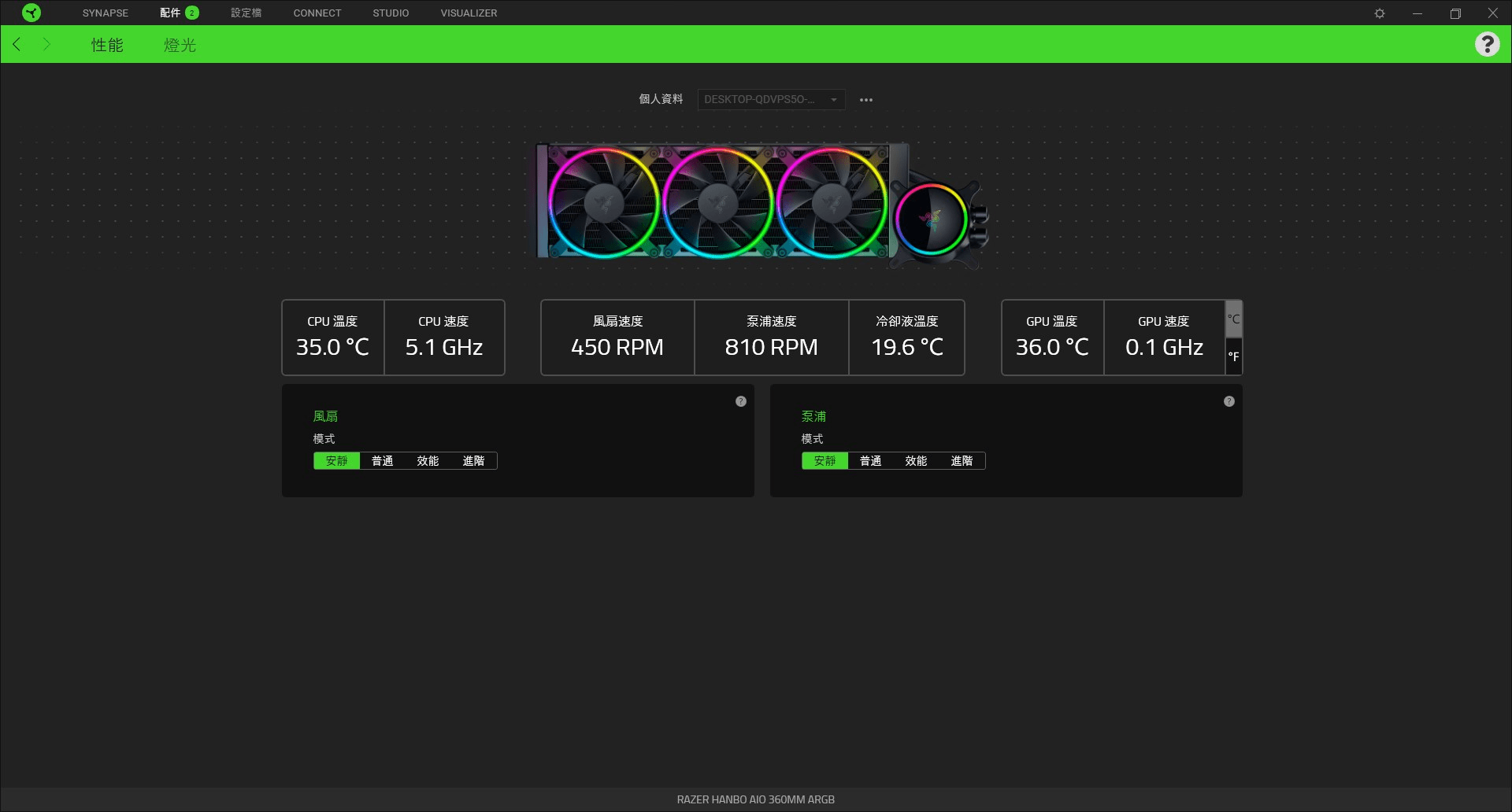 Razer RGB AIO、Asetek 7 代水泵 Razer Hanbo Chroma RGB AIO 360mm 水冷 - 電腦領域 ...