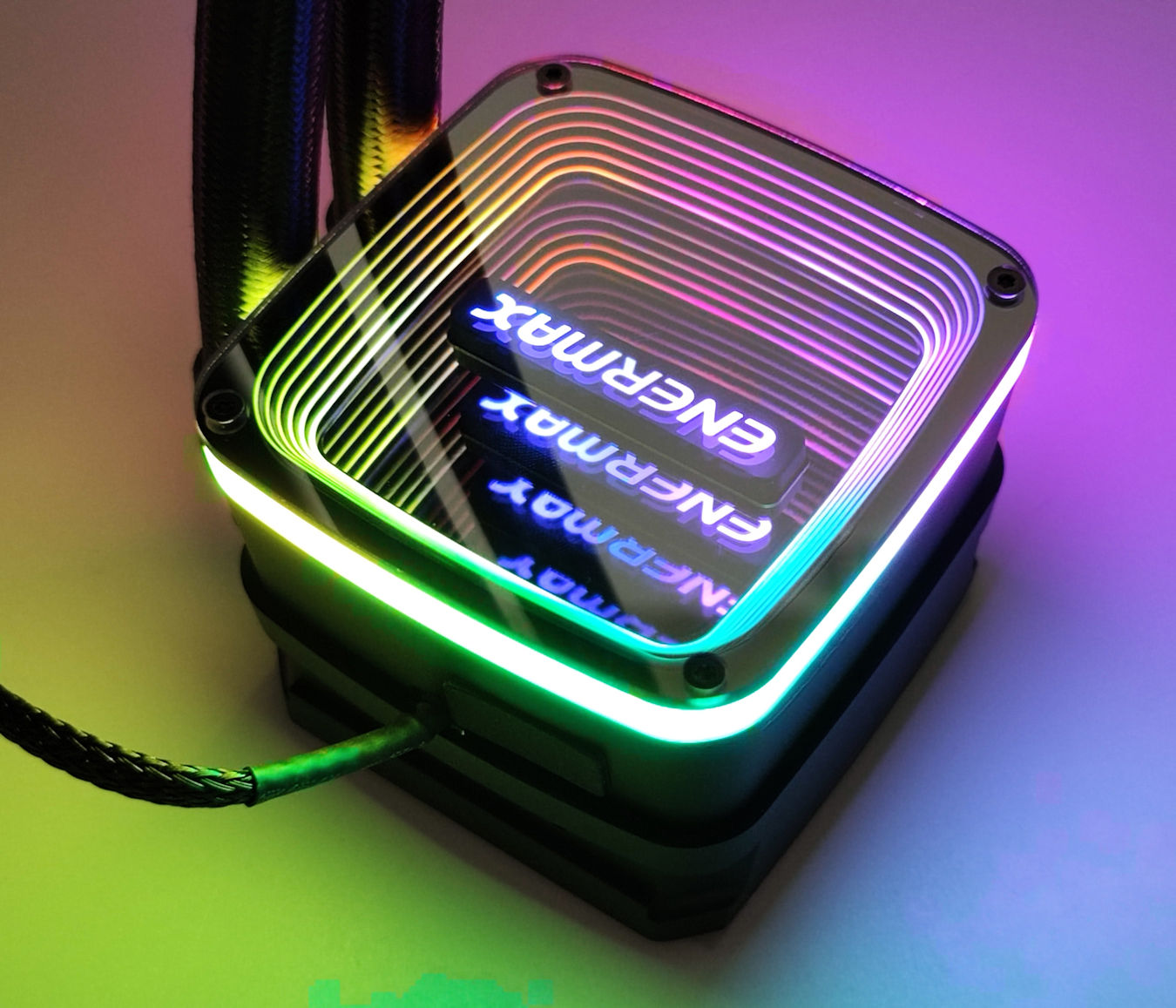 無限鏡射效果、HK$699 Enermax AQUAFUSION ADV 360 ARGB 水冷 - 電腦領域 HKEPC Hardware - 全港 No.1 PC網站