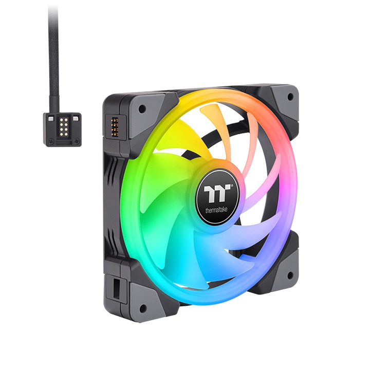 磁吸式設計風扇、理線更輕鬆 !! Thermaltake SWAFAN EX12/EX14 RGB 風扇 - 電腦領域 HKEPC ...