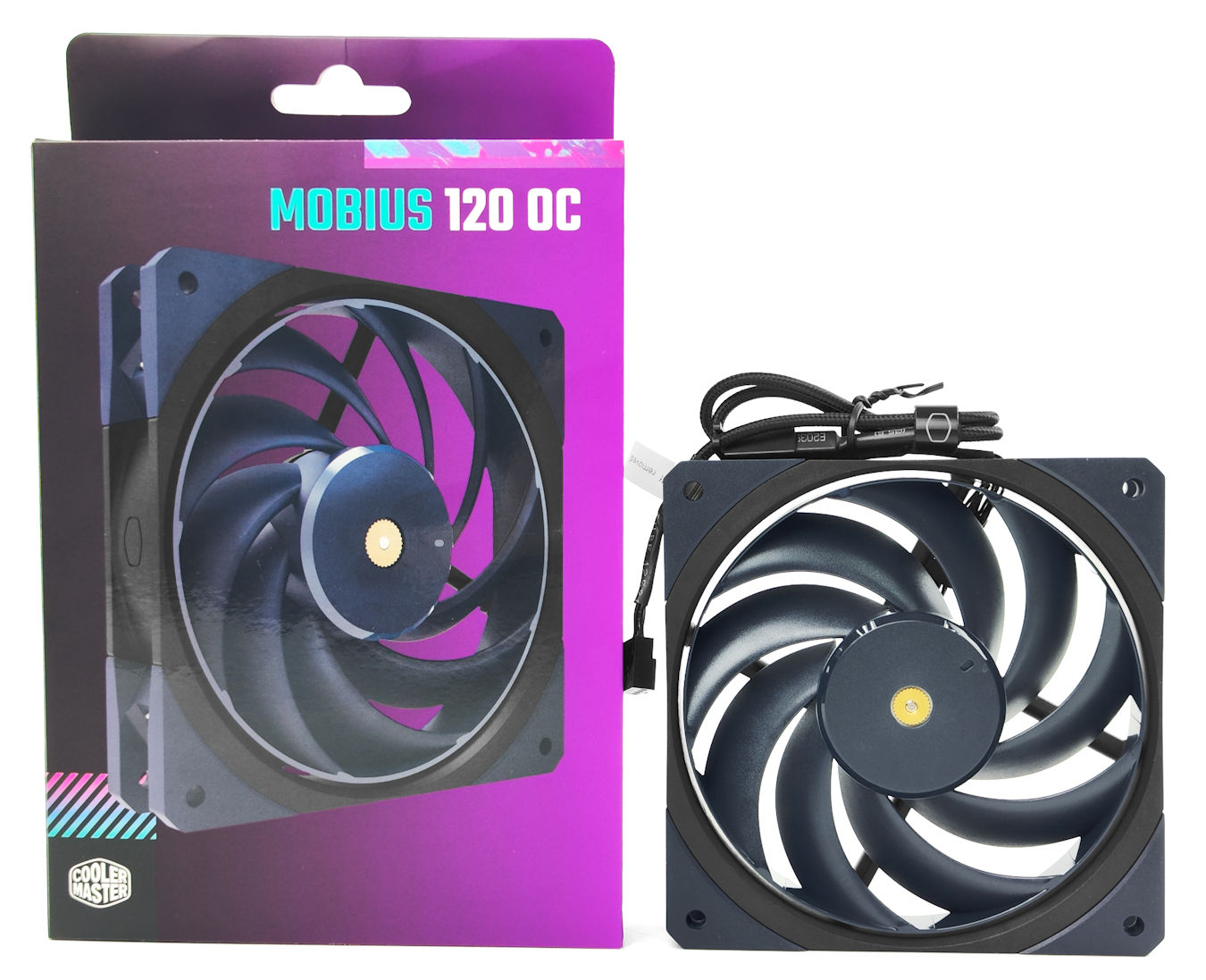 低噪、低震動 !! 終生保養 Cooler Master Mobius 120 OC 風扇 - 電腦領域 HKEPC Hardware - 全港 No.1 PC網站