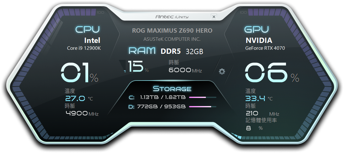 實時溫度顯示、強化散熱 ANTEC Performance 1 FT 機箱 - 電腦領域 HKEPC Hardware - 全港 No.1 PC網站