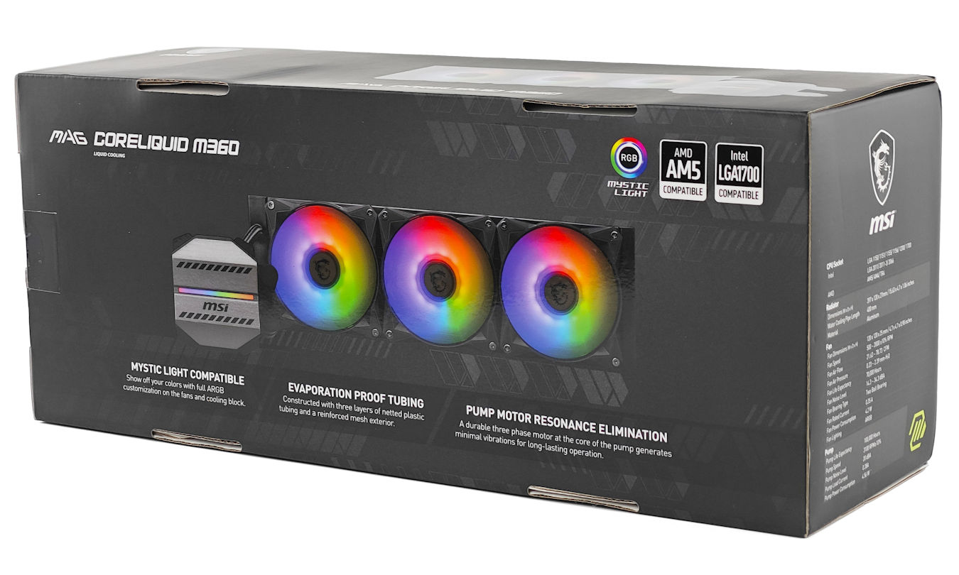 性價比高、全家桶必備 MSI MAG CORELIQUID M360 一體式水冷 - 電腦領域 HKEPC Hardware - 全港 No ...