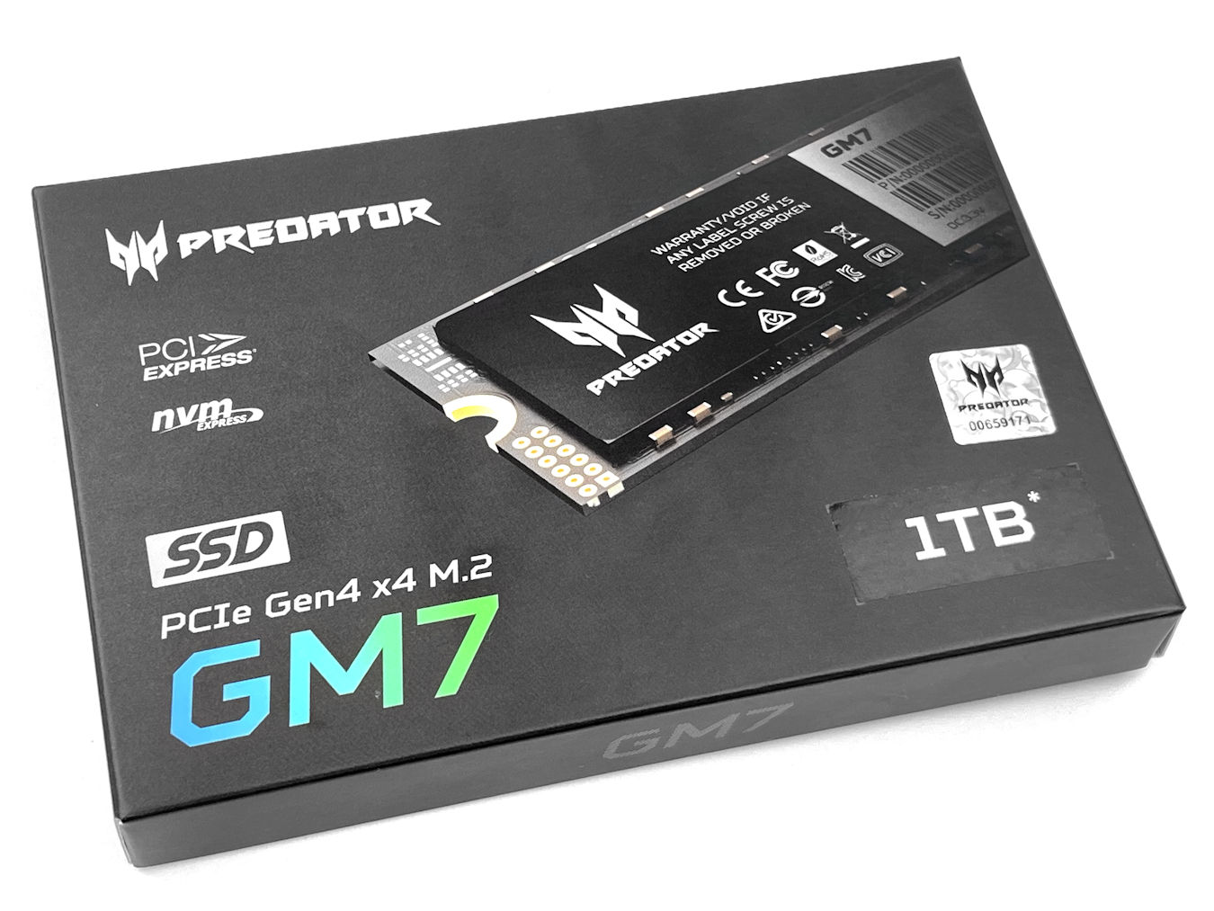 7.2GB/s 極速 !! 1TB 賣 HK$399 PREDATOR GM7 1TB Gen 4 M.2 SSD - 電腦領域 HKEPC Hardware - 全港 No.1 PC網站
