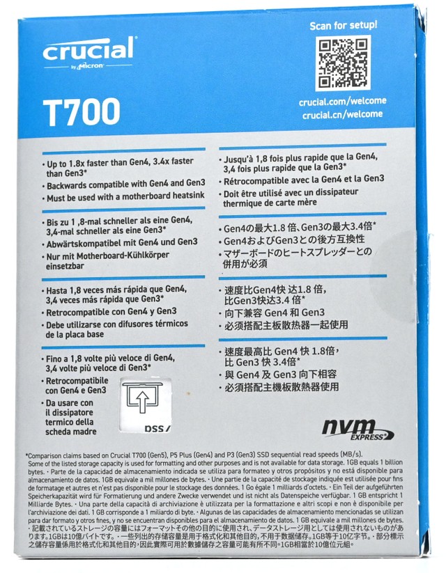 11.7GB/s 極速 Gen5 !! Crucial T700 1TB Gen5 M.2 SSD - 電腦領域 HKEPC Hardware - 全港 No.1 PC網站