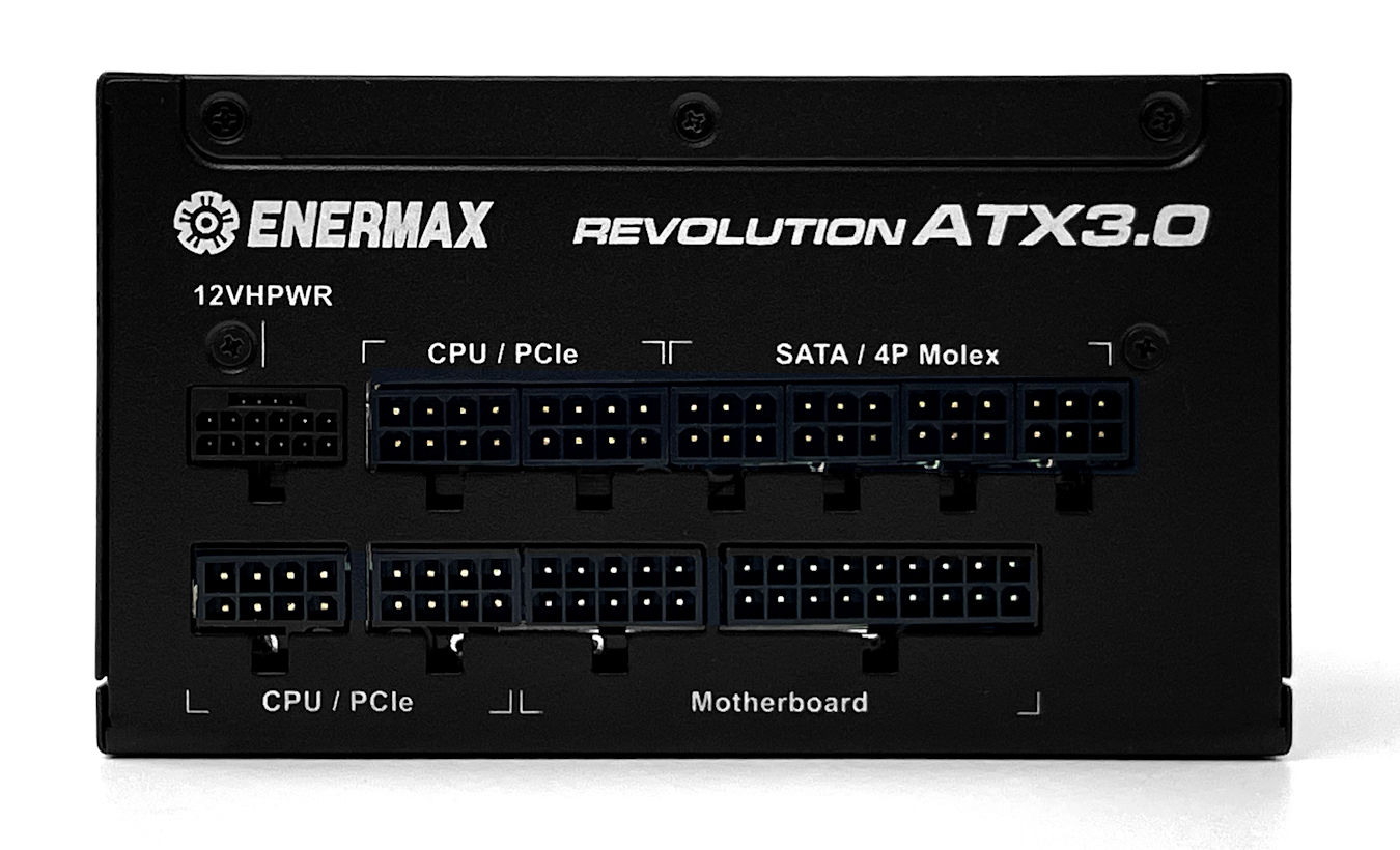 ATX 3.0 規格、雙 12VHPWR ENERMAX Revolution ATX 3.0 1000 PSU 開箱 - 電腦領域 ...