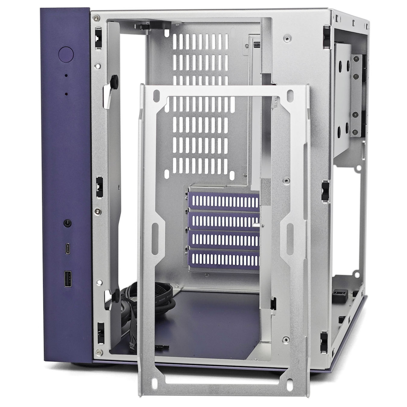 雙艙設計 !! 鋁金屬美學 abee AS Enclosure W1 M-ATX 機箱 - 電腦領域 HKEPC Hardware - 全港 ...