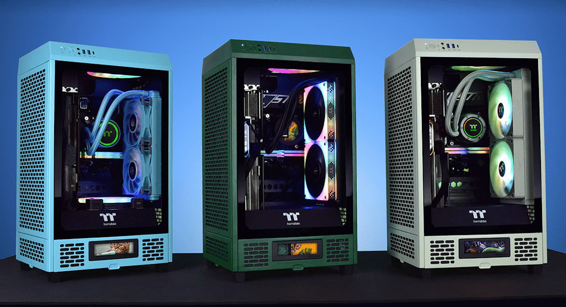 松石綠、競速綠、抹茶綠三大新色 TT 透視 The Tower 200 迷你機箱全球開賣 - 電腦領域 HKEPC Hardware - 全港 No.1 PC網站