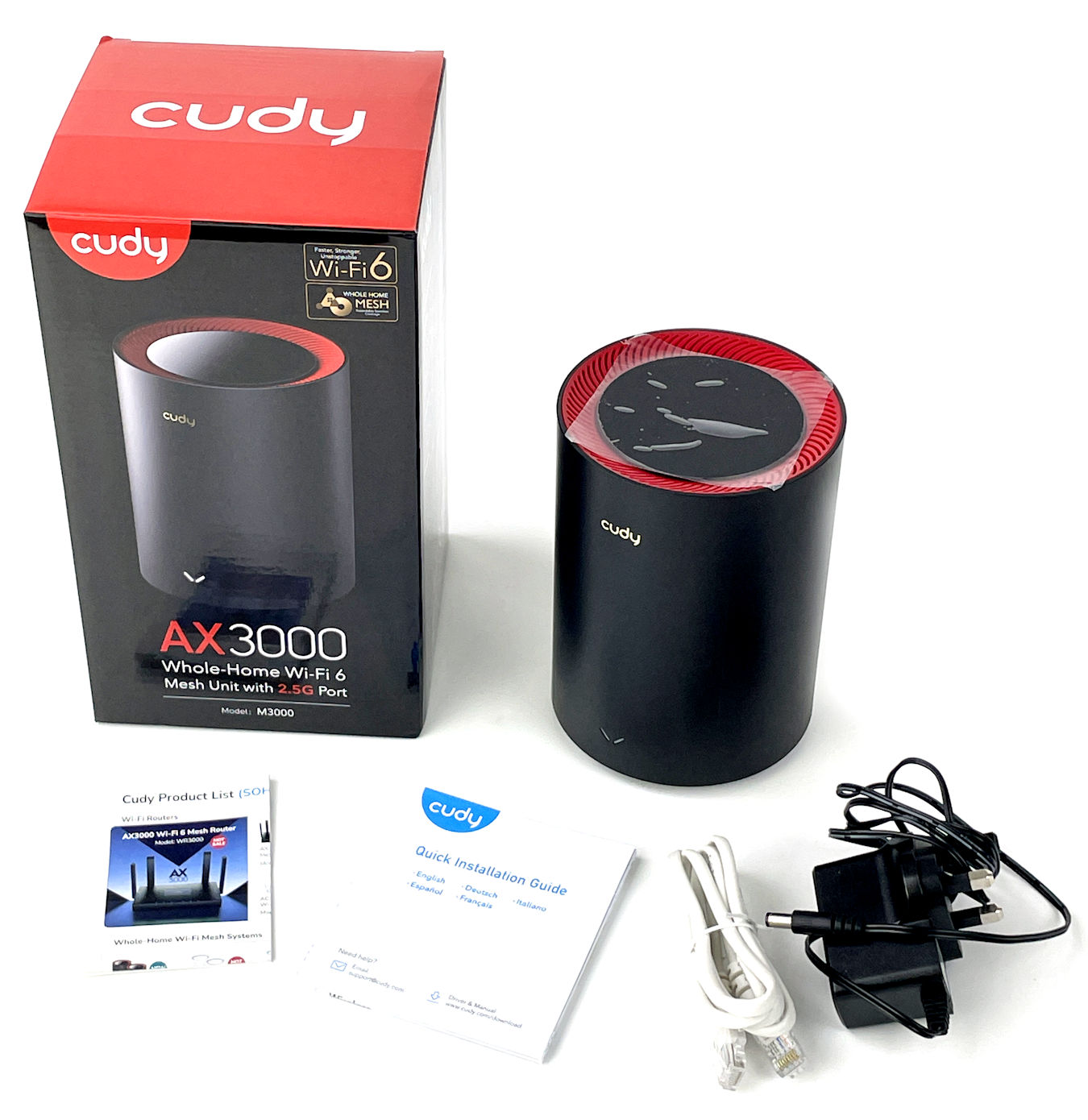 3 支裝只需 HK$1,379 !? CUDY AX3000 Dual Band 2.5G Wi-Fi 6 Mesh - 電腦領域 HKEPC ...