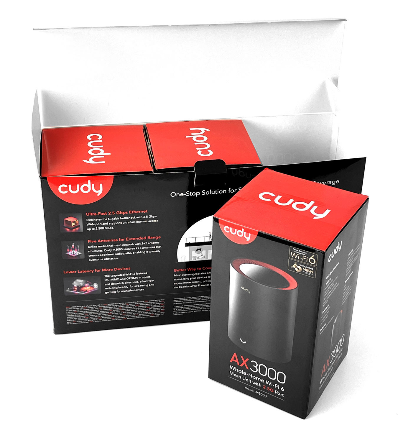 3 支裝只需 HK$1,379 !? CUDY AX3000 Dual Band 2.5G Wi-Fi 6 Mesh - 電腦領域 HKEPC ...