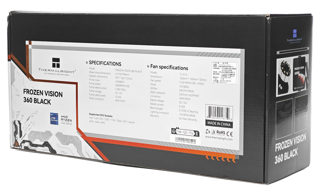 Mon 靚仔、散熱超勁 Thermalright Frozen Vision 360 BLACK 一體式水冷 - 電腦領域 HKEPC Hardware - 全港 No.1 PC網站