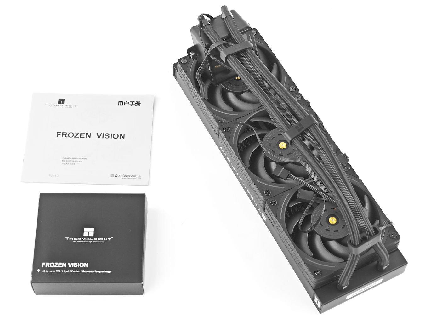 Mon 靚仔、散熱超勁 Thermalright Frozen Vision 360 BLACK 一體式水冷 - 電腦領域 HKEPC ...