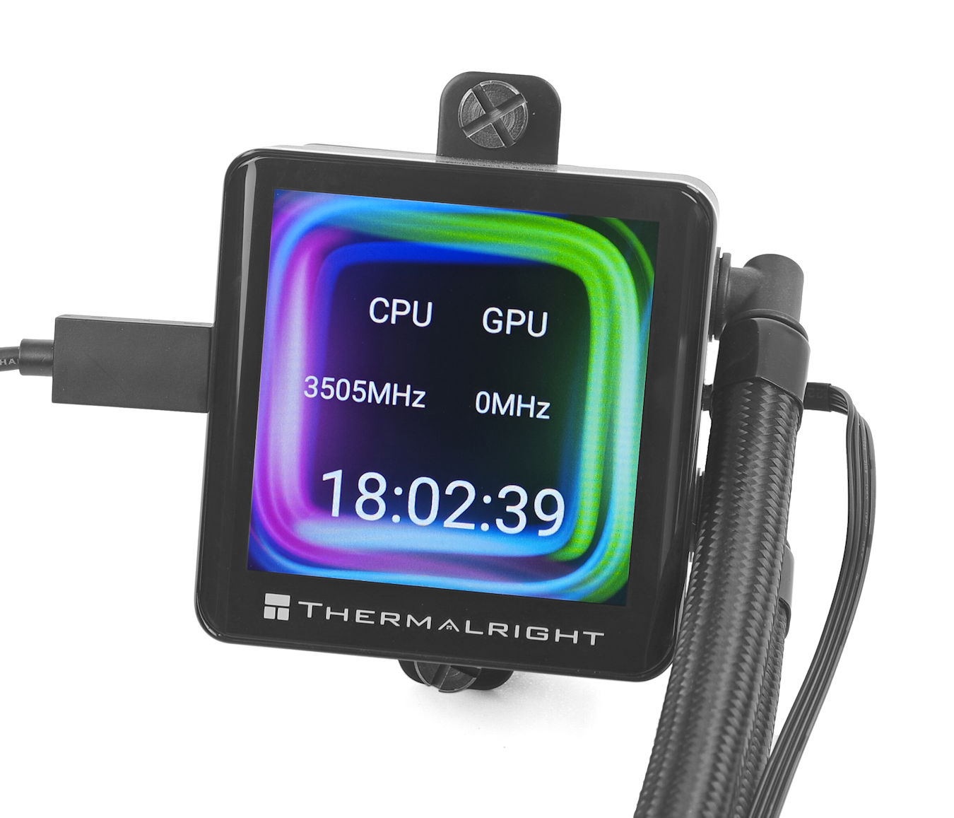 Mon 靚仔、散熱超勁 Thermalright Frozen Vision 360 BLACK 一體式水冷 - 電腦領域 HKEPC ...