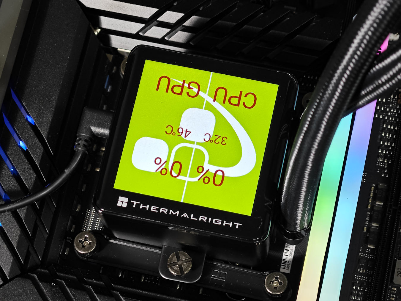 Mon 靚仔、散熱超勁 Thermalright Frozen Vision 360 BLACK 一體式水冷 - 電腦領域 HKEPC ...