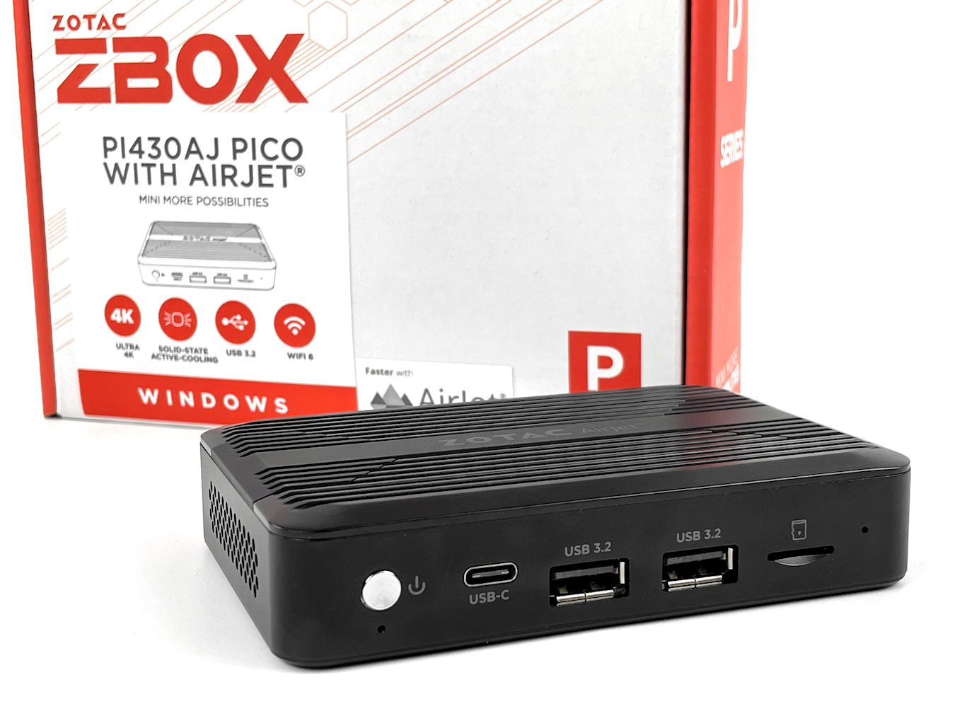 AirJet 固態散熱設計 ZBOX pico PI430AJ with AirJet Mini PC - 電腦領域 HKEPC Hardware - 全港 No.1 PC網站