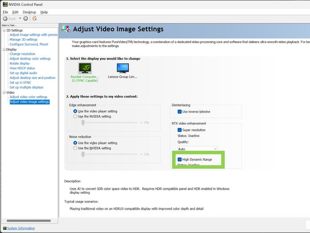 NVIDIA 推出 RTX Video HDR 功能 透過 AI 為 SDR 影片實時加入 HDR 效果 - 電腦領域 HKEPC Hardware - 全港 No.1 PC網站