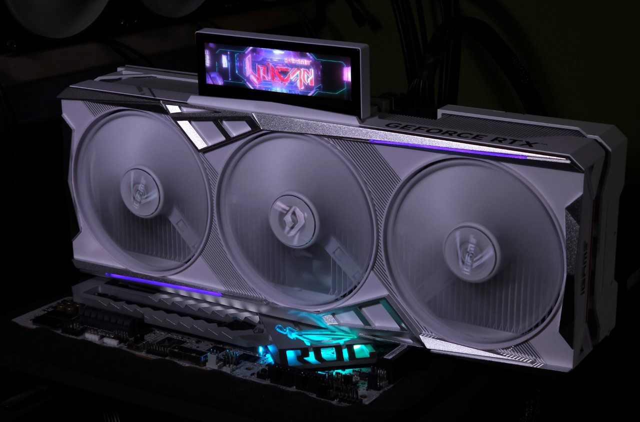 磁吸式分體 LCD、一鍵超頻 iGame RTX 4080 SUPER Vulcan W OC - 電腦領域 HKEPC Hardware ...