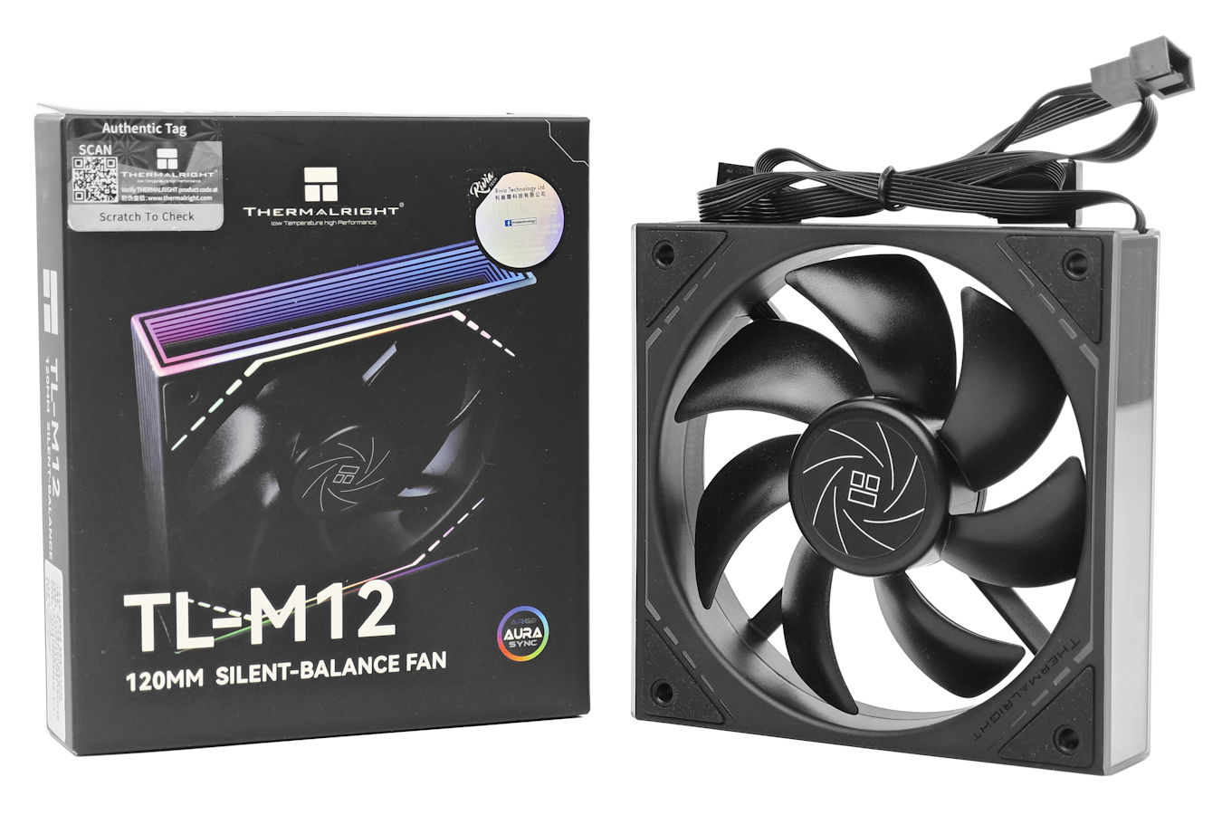 無限鏡框光圈燈效 Thermalright TL-M12 ARGB 風扇 - 電腦領域 HKEPC Hardware - 全港 No.1 PC網站