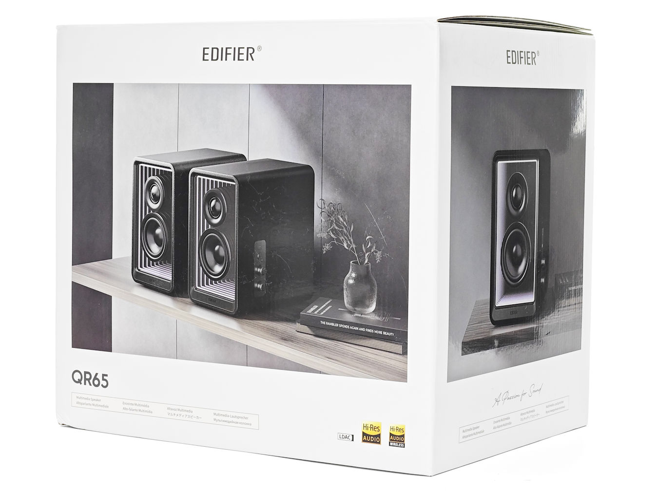 有視覺效果的喇叭 Edifier QR65 主動式喇叭 - 電腦領域 HKEPC Hardware - 全港 No.1 PC網站