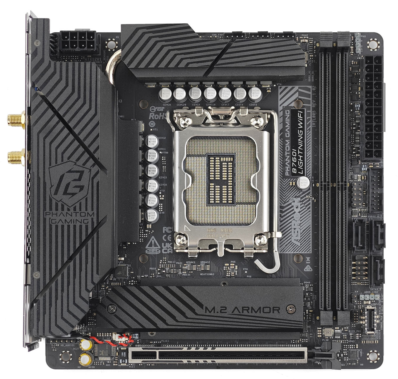 最強 B760 ITX 小板 !! ASRock B760I Lightning WiFi 主機板 - 電腦領域 HKEPC Hardware - 全港 No.1 PC網站