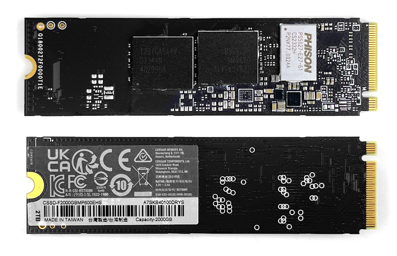 升級 E27 主控、7GB/s 極速 CORSAIR MP600 ELITE Gen4 2TB SSD - 電腦領域 HKEPC Hardware - 全港 No.1 PC網站
