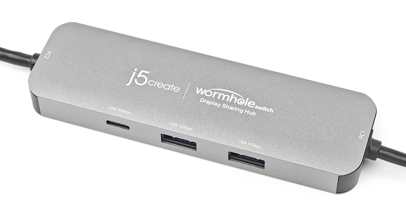 雙電腦 KVMU 神器 j5create JCH462 Wormhole Switch - 電腦領域 HKEPC Hardware - 全港 No.1 PC網站