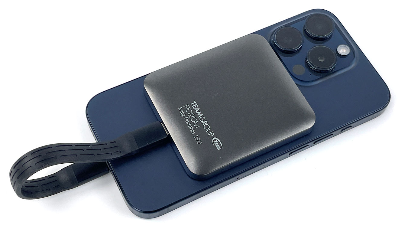 20Gbps 極速、MagSafe 磁吸 TEAMGROUP PD20M 2TB 外置 USB-C SSD - 電腦領域 HKEPC ...