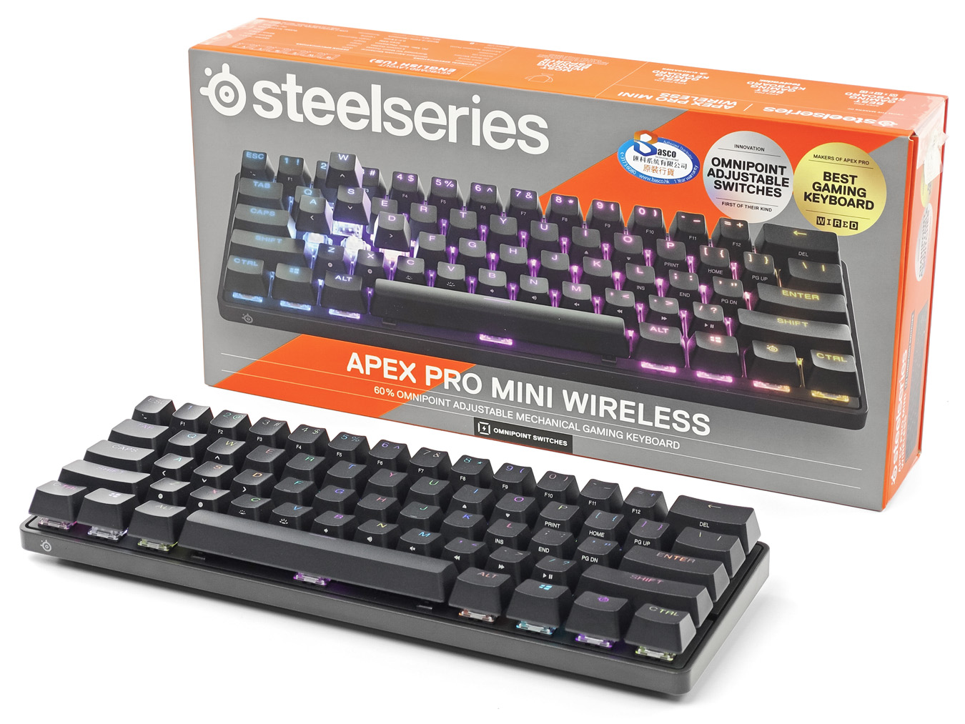 60% 磁軸、SOCD 物理外掛 !! Steelseries Apex Pro Mini Wireless 電競鍵盤 - 電腦領域 HKEPC Hardware - 全港 No.1 PC網站