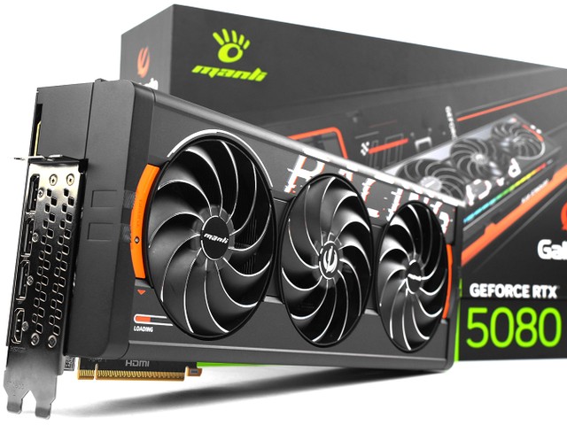 大癲 !! 可「聲控」的顯示卡 Manli Gallardo GeForce RTX 5080 OC - 電腦領域 HKEPC ...