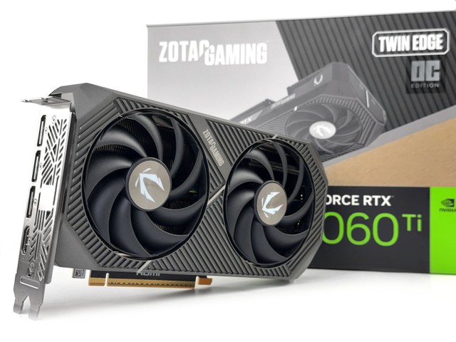 Dual Slot、雙風扇細卡 ZOTAC GAMING GeForce RTX 5060 Ti 16GB Twin Edge OC - 電腦 ...