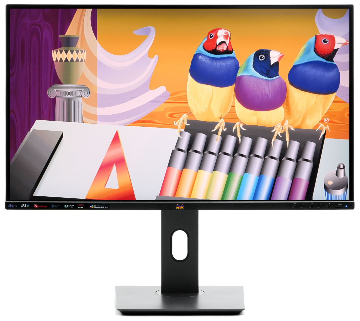 DisplayHDR 400、96W USB-C ViewSonic VG2781-4K 27 吋 IPS 顯示器 - 電腦領域 HKEPC ...