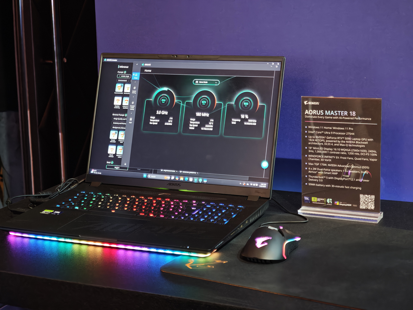 GIGABYTE 舉辦 LEADING EDGE 發佈會 展出全新 AI 解決方案及一系列最新產品 - 電腦領域 HKEPC Hardware - 全港 No.1 PC網站