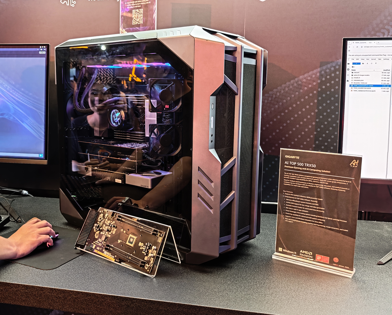 GIGABYTE 舉辦 LEADING EDGE 發佈會 展出全新 AI 解決方案及一系列最新產品 - 電腦領域 HKEPC Hardware - 全港 No.1 PC網站