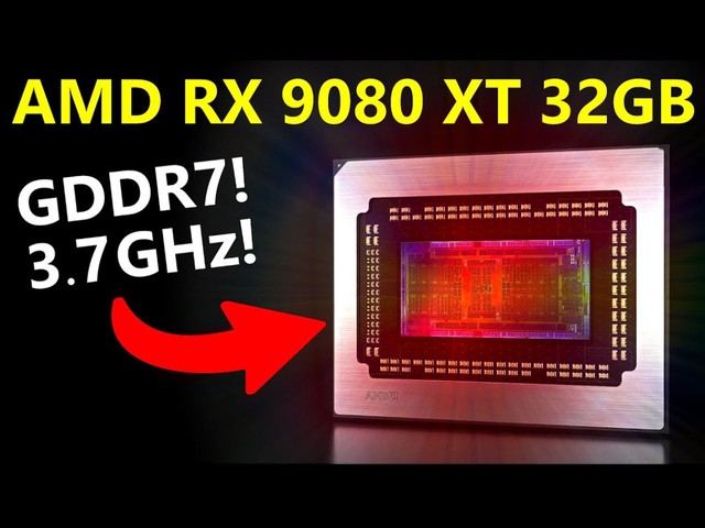 傳聞中的 Radeon RX 9080 XT 最高 4GHz 時脈、32GB GDDR7、450W TGP - 電腦領域 HKEPC ...