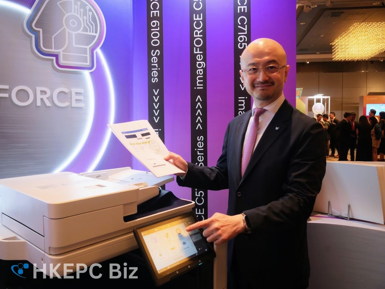 佳能首度展出imageFORCE及AI Genie 2 以AI助企業簡化流程、釋放空間、推動轉型 - HKEPC Biz