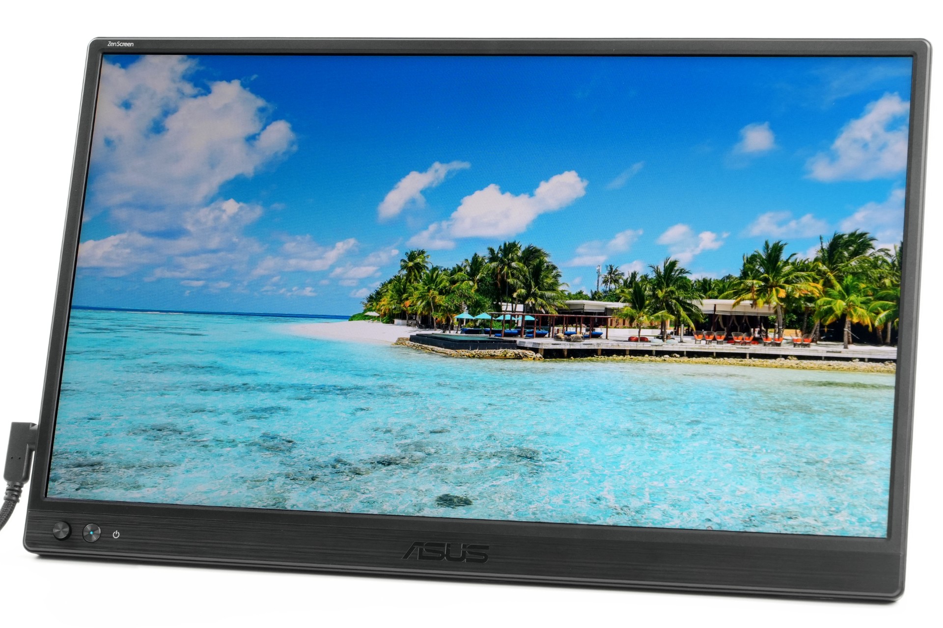 防眩光護眼 IPS、附 360° 支架 ASUS ZenScreen MB169CK 15.6"便攜顯示器 - 電腦領域 HKEPC ...