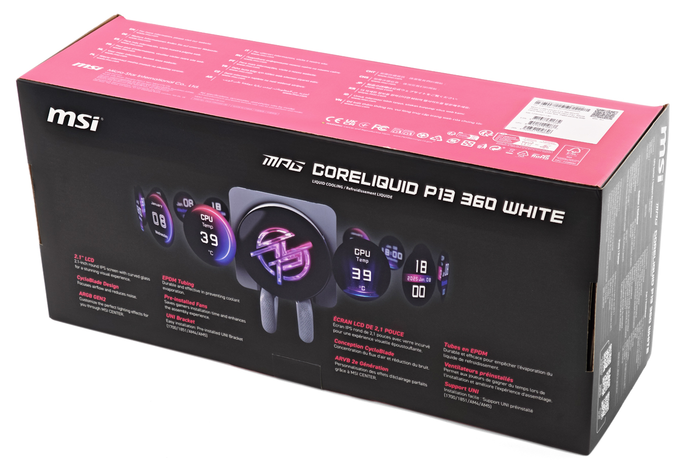 冷頭可以當副屏 ... !? MSI MPG CORELIQUID P13 360 一體式水冷 - 電腦領域 HKEPC Hardware ...