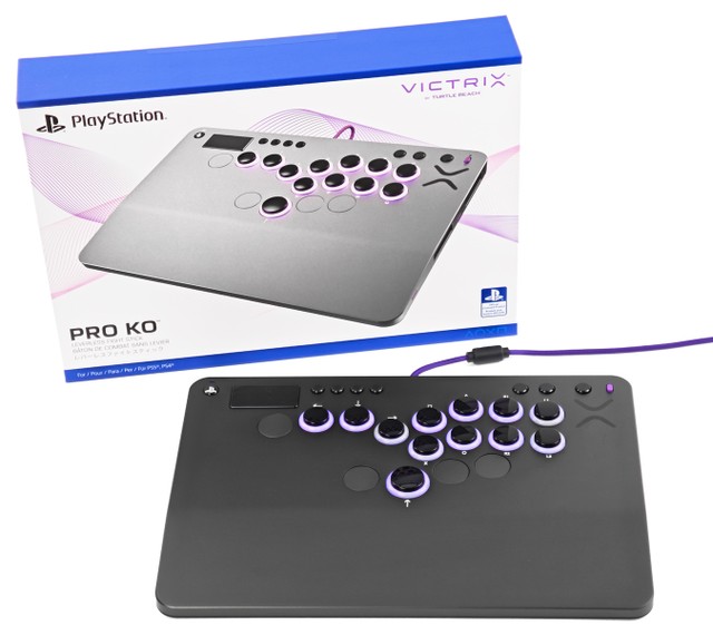 6.28° 腕部傾角、無搖桿格鬥 Turtle Beach Victrix Pro KO Leverless Fight Stick - 電腦 ...