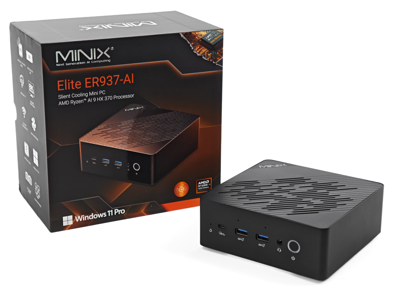 僅 1.09L、Ryzen AI CPU !! MINIX Elite ER937-AI Mini PC - 電腦領域 HKEPC ...