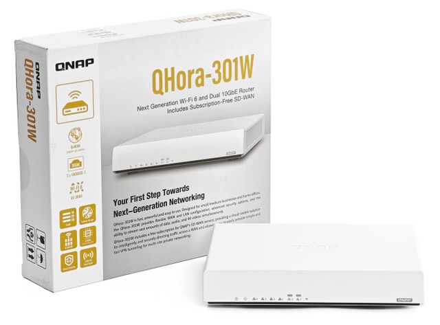 功能強大 !! 進階用家、中小企用 QNAP QHora-301W SD-WAN 路由器 - 電腦領域 HKEPC Hardware - 全港 ...